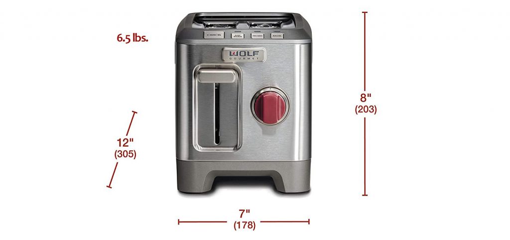 Wolf 2 Slice Toaster Review – Modern Design