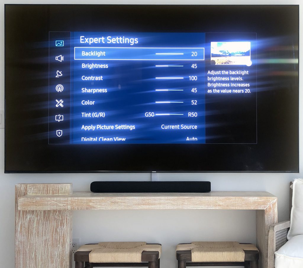 The Best Picture Settings For A Samsung TV Modern Design