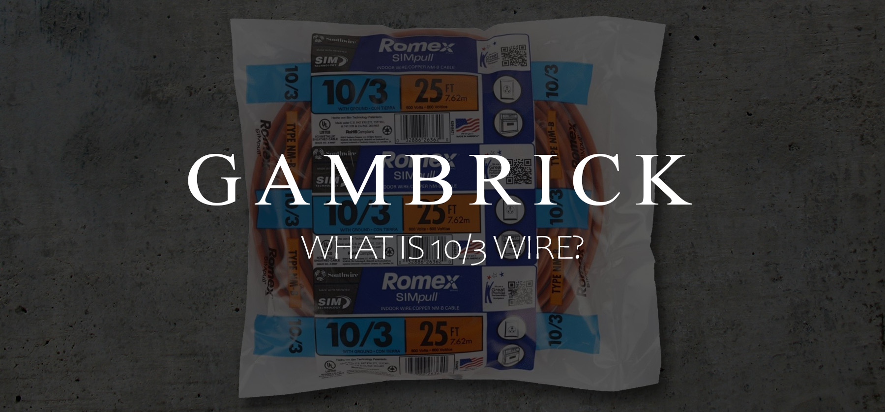 What Is 10 3 Wire Banner 1 1 Modern Design
